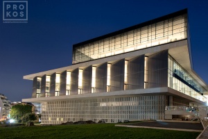 Acropolis Museum Interior, Athens - Architectural Photo by Andrew Prokos