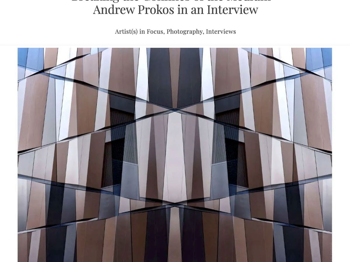 Published Work + Interviews - Photographer Andrew Prokos