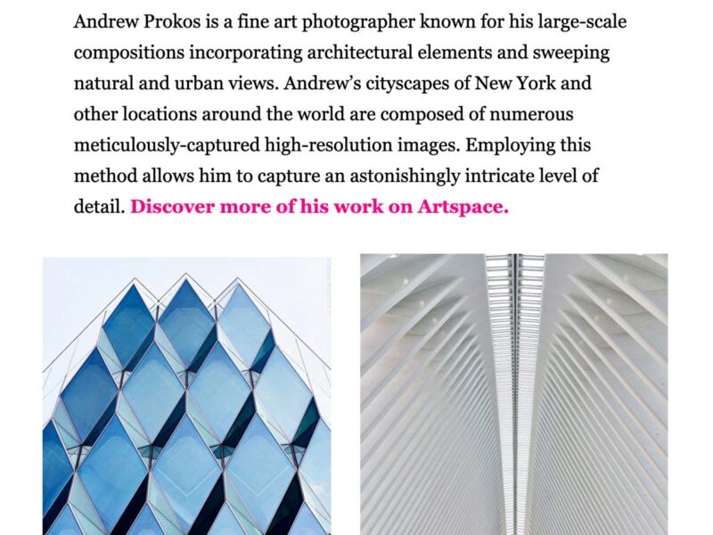Andrew Prokos Photographer's Bio