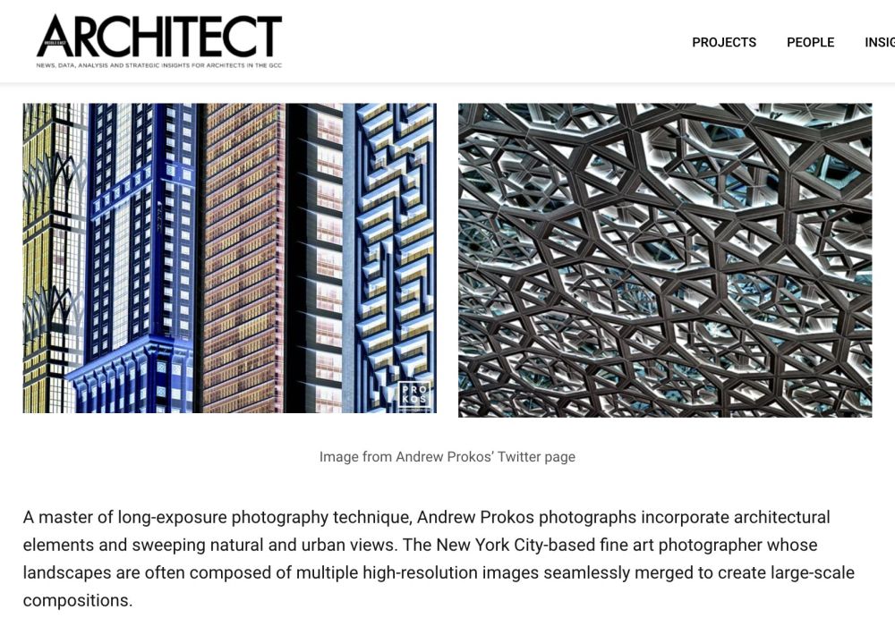 New Abstraction at Middle East Architect Magazine - Publications