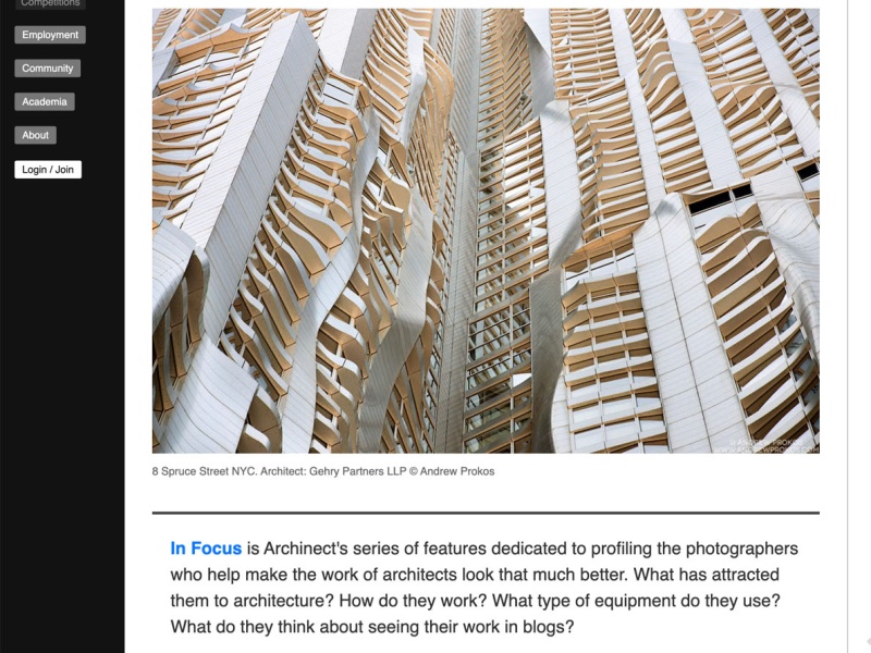 Published Work + Interviews - Photographer Andrew Prokos