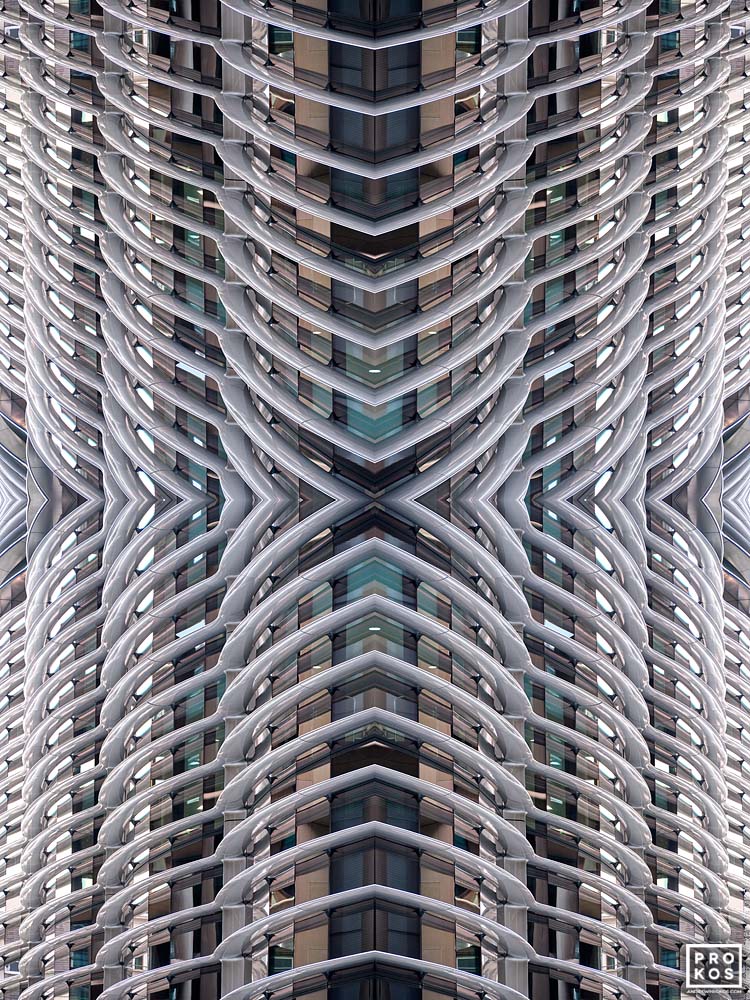 Archistracts - Structured Rhythm: Abstract Photograph by Andrew Prokos