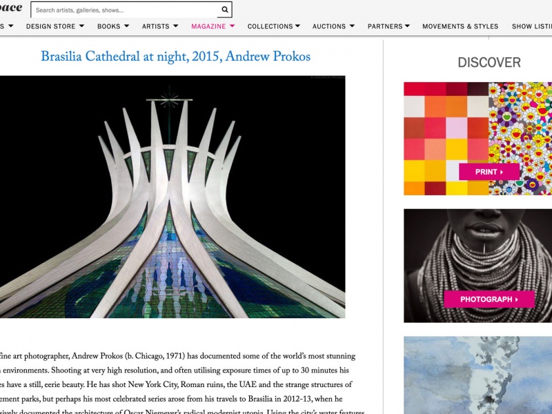 Published Work + Interviews - Photographer Andrew Prokos