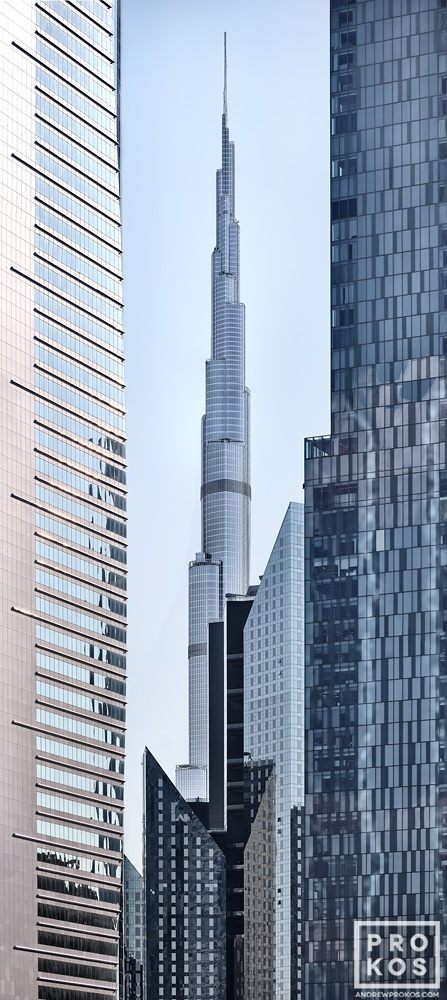 Burj Khalifa Vertical Panorama - Architectural Photography - PROKOS