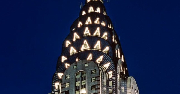Chrysler Building Spire at Night - Color Fine Art Photo / Print by ...