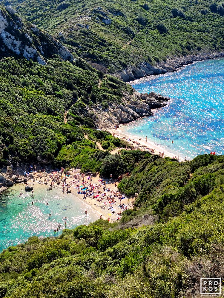 View of Porto Timoni, Corfu II - Fine Art Photo by Andrew Prokos