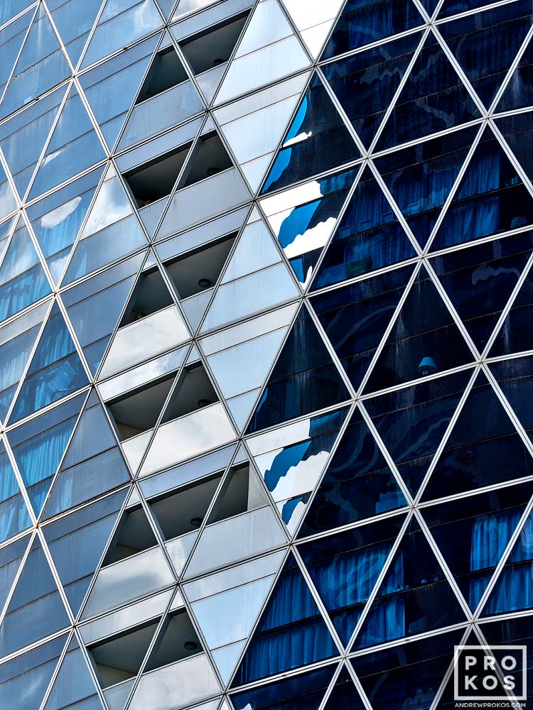 Triangle Architecture Building