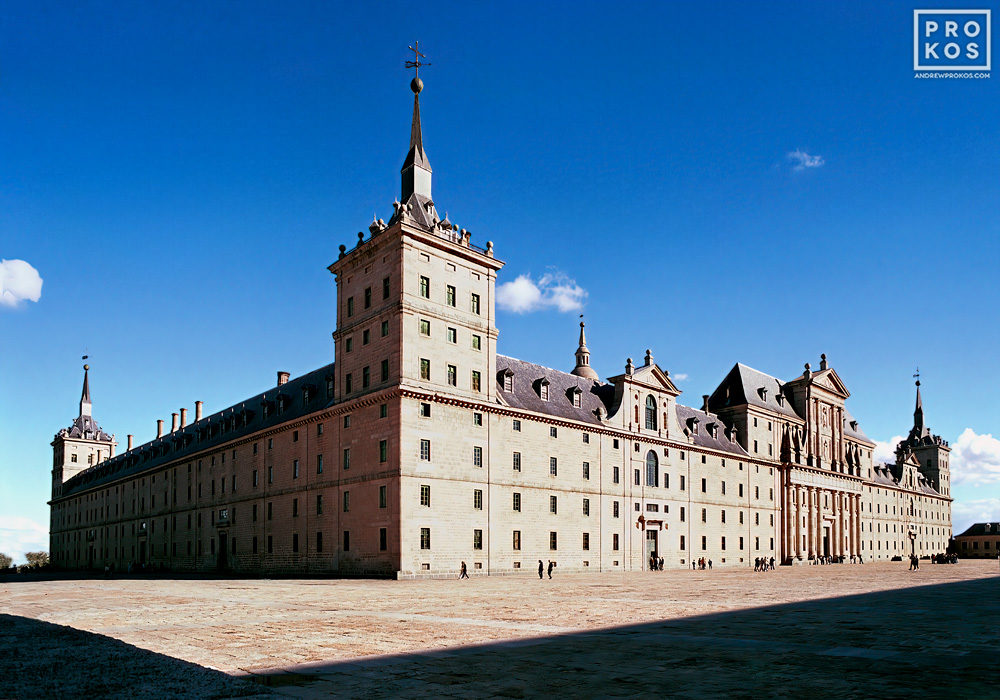 View of El Escorial Palace - Spain Photography by Andrew Prokos