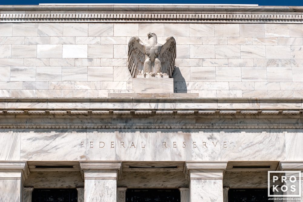 Federal Reserve Exterior Detail - Washington DC Photography - PROKOS