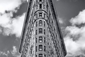 View of the Flatiron Building - Fine Art Photograph by Andrew Prokos