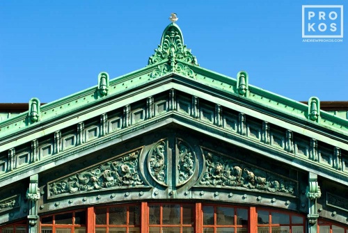 Hoboken Terminal Clock Tower - Framed Photograph by Andrew Prokos
