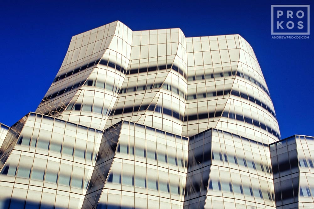 IAC Building Exterior II - Fine Art Architectural Photo by Andrew Prokos
