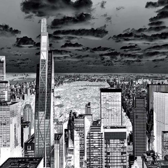 Inverted - Negative-Image B&W Photo Series by Andrew Prokos