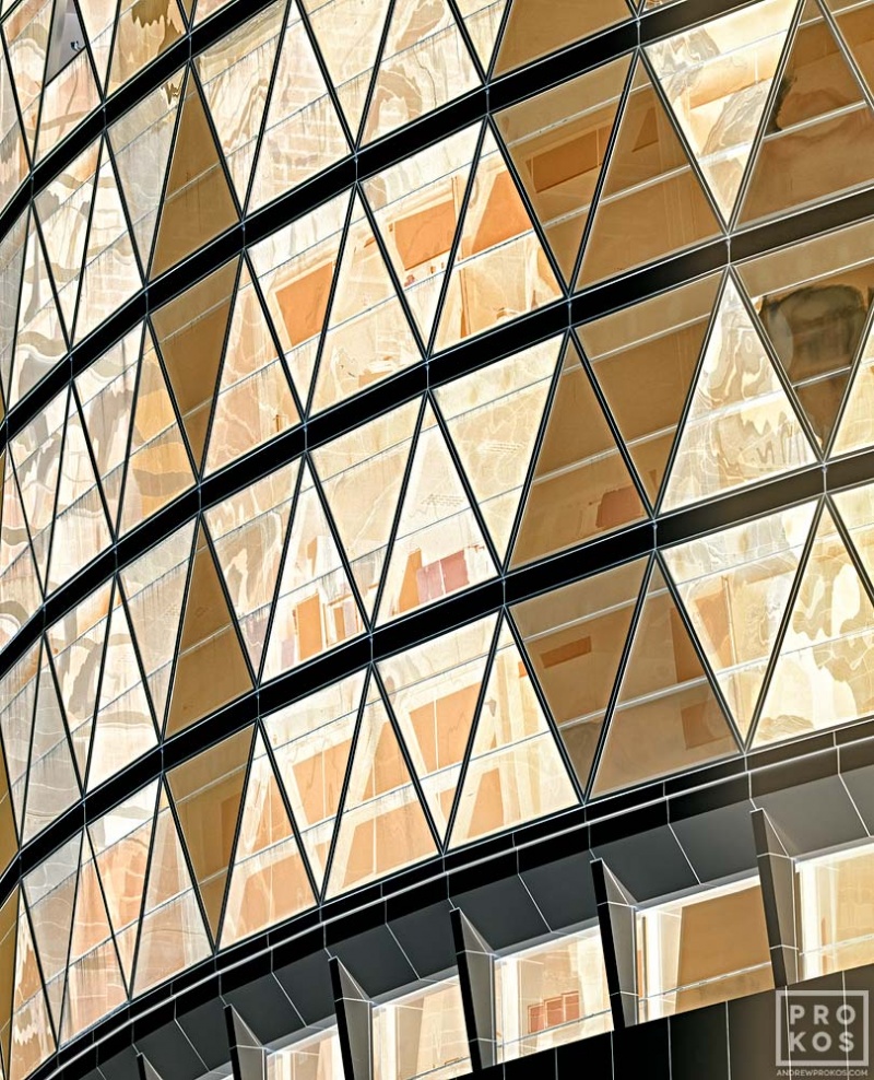 Inverted - Geometric Facade #1 - Limited Edition Fine Art Photo - PROKOS