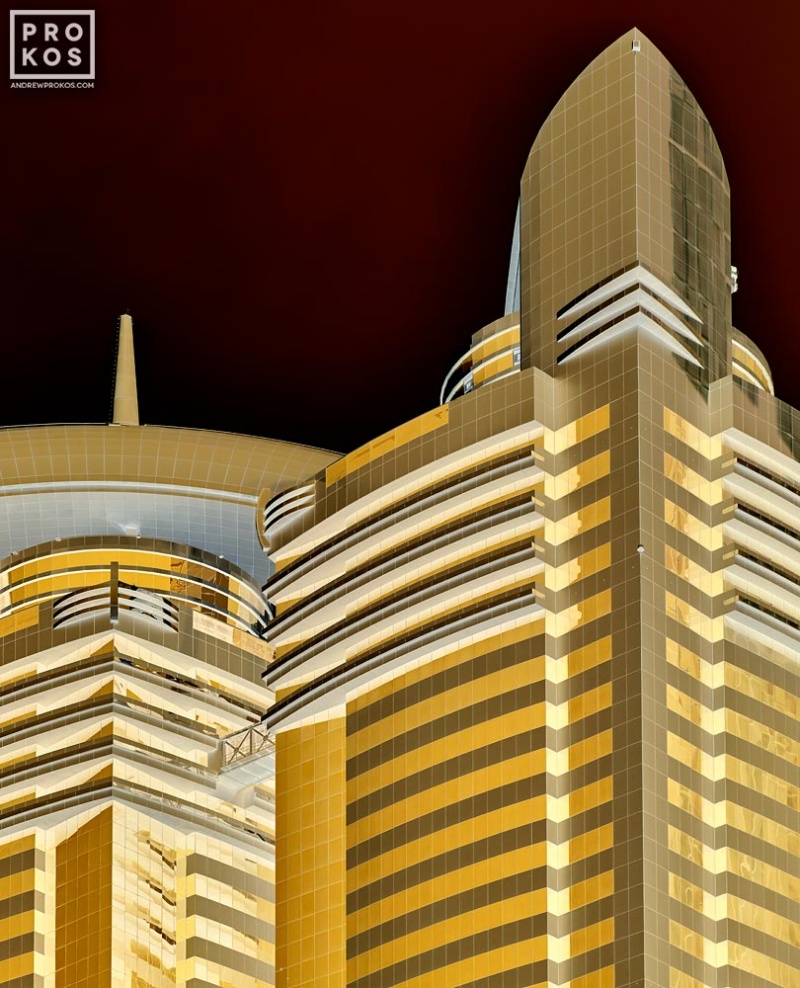 Inverted - Futuristic Facade #1 - Fine Art Photography - PROKOS