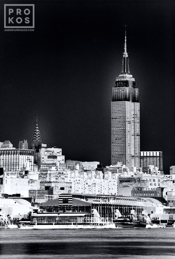 Inverted Empire - Limited Edition Photograph by Andrew Prokos