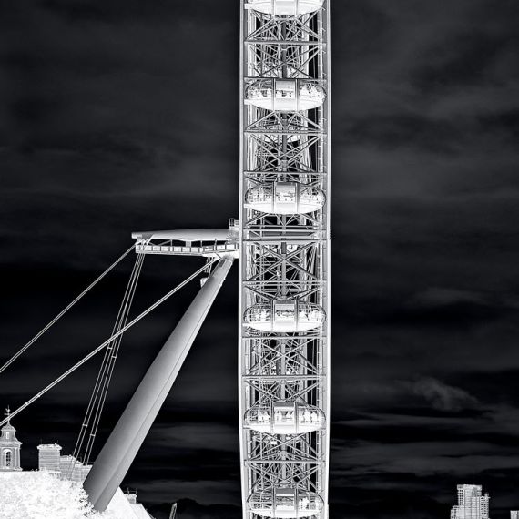 Inverted - Negative-Image B&W Photo Series by Andrew Prokos