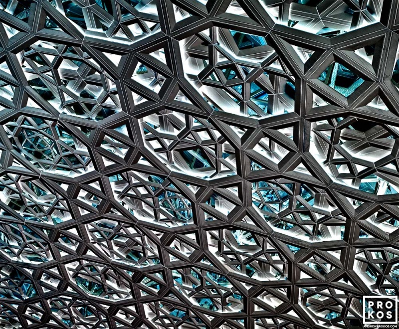 Inverted - Dome Nexus #1 - Fine Art Photograph by Andrew Prokos