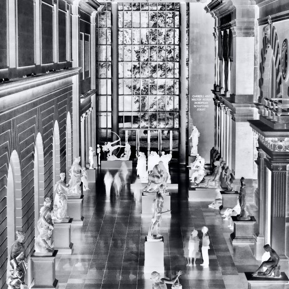 Inverted - Negative-Image B&W Photo Series by Andrew Prokos