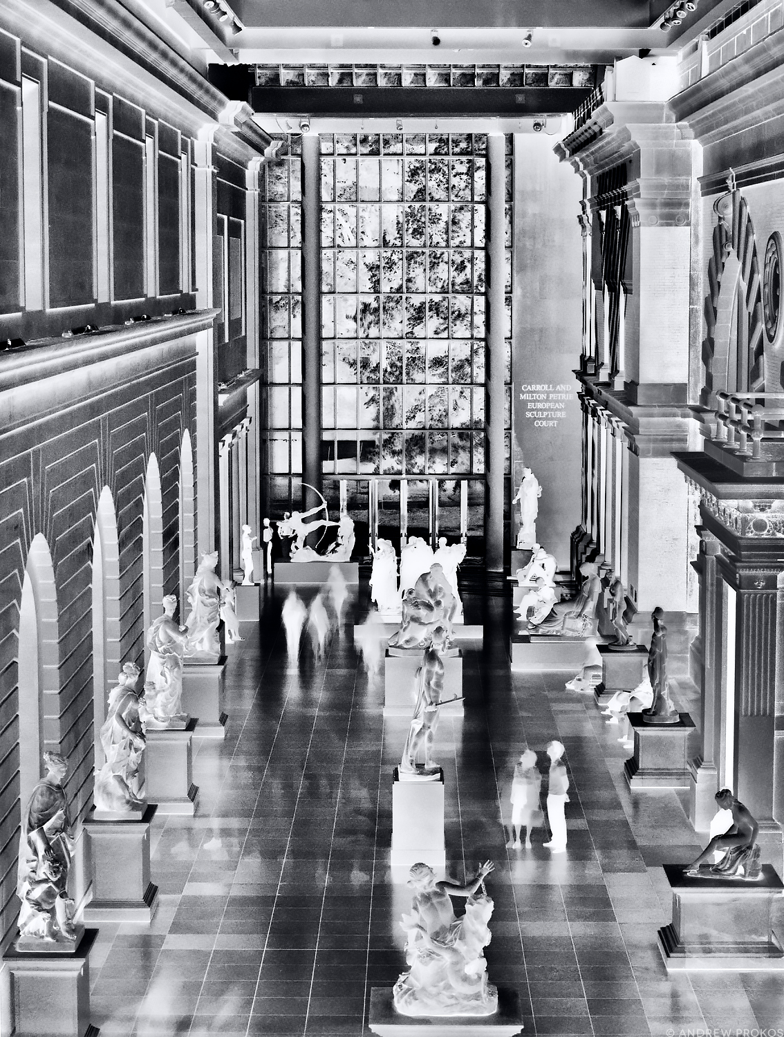 Inverted - Negative-Image B&W Photo Series by Andrew Prokos