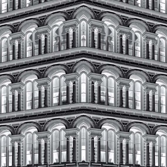 Inverted - Negative-Image B&W Photo Series by Andrew Prokos