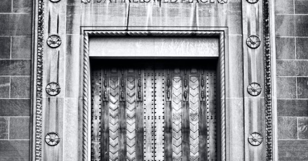 Art Deco Doors, U.S. Justice Department (B&W) - Fine Art Photo - Andrew ...