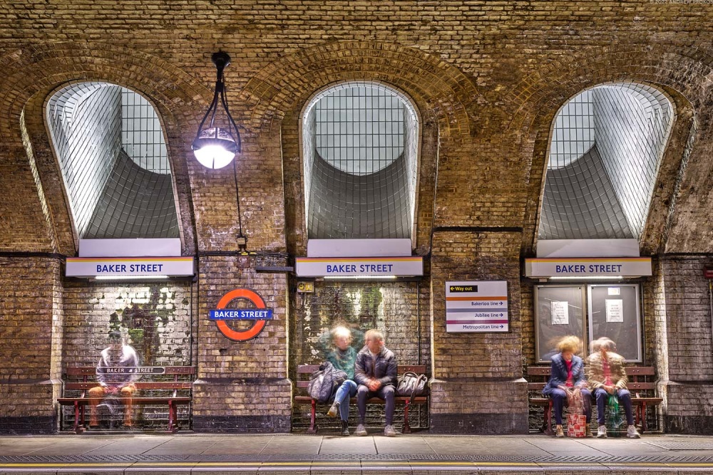 Baker Street Station, London #1 - Street Scene Photo by Andrew Prokos