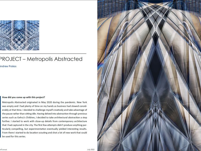 Published Work + Interviews - Photographer Andrew Prokos