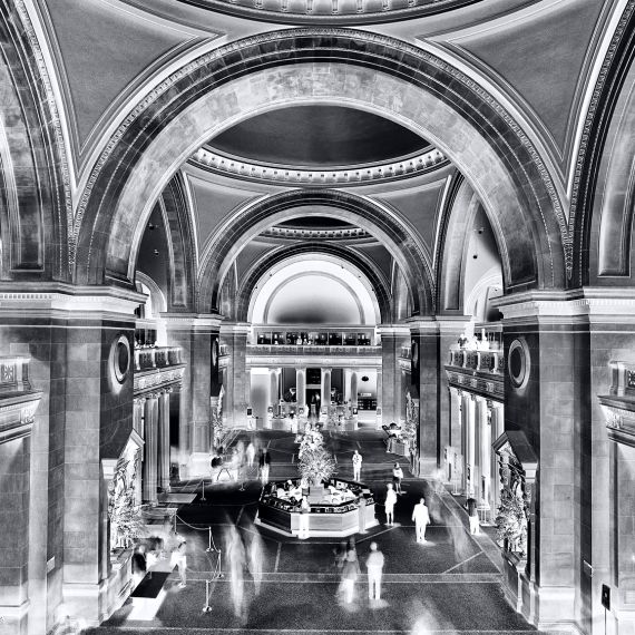 Inverted - Negative-Image B&W Photo Series by Andrew Prokos