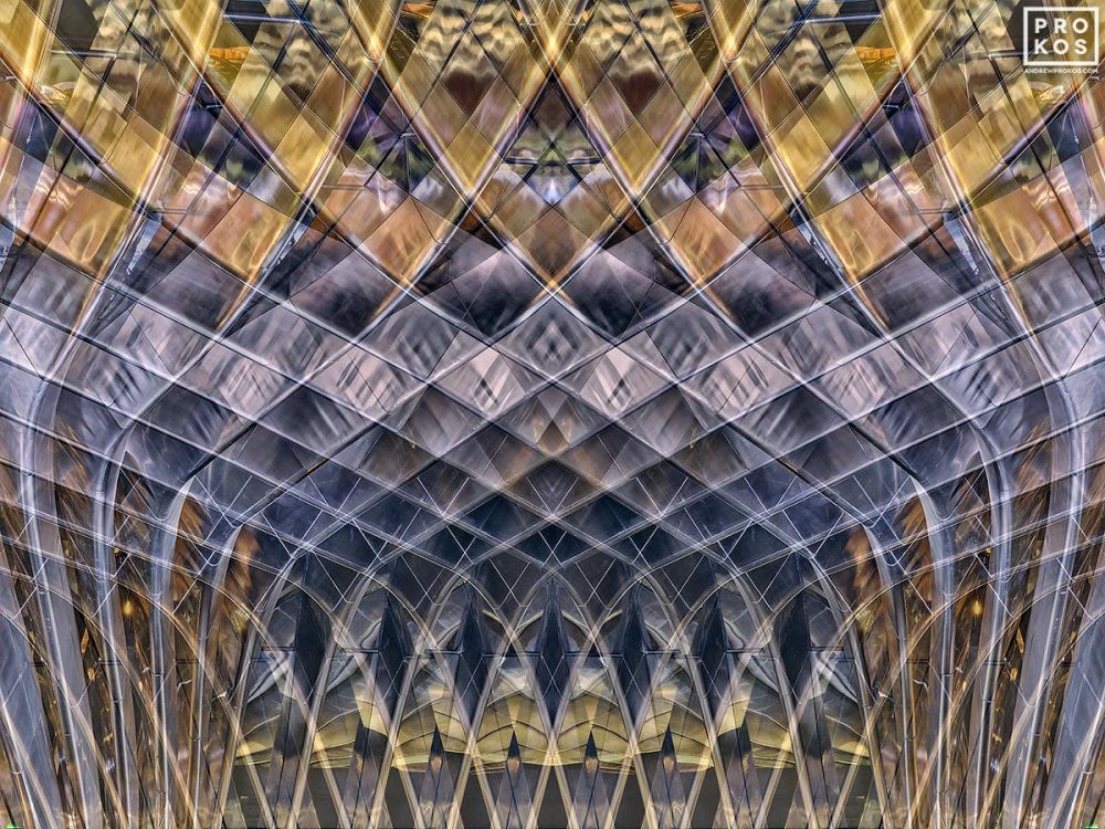 Metropolis Abstracted #29 - Abstract Photograph by Andrew Prokos