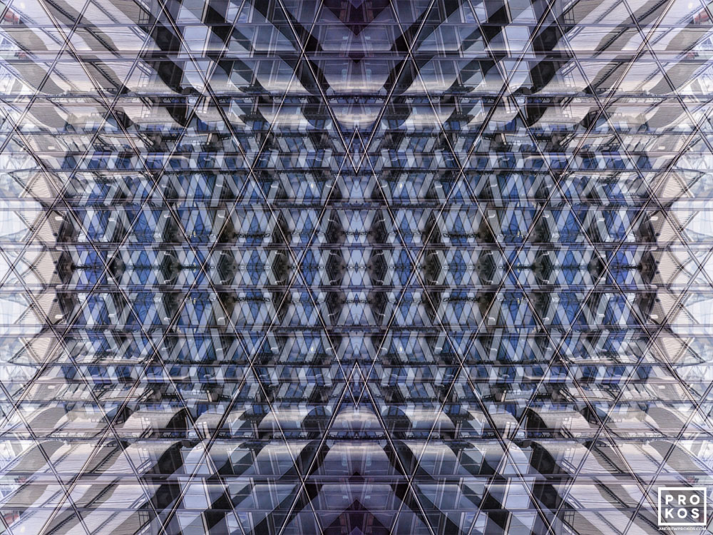 Metropolis Abstracted #34 - Abstract Photography by Andrew Prokos