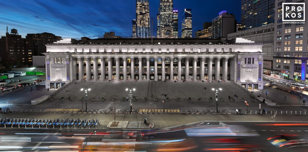The Farley Building and Moynihan Train Hall at Dusk - Fine Art Photo ...