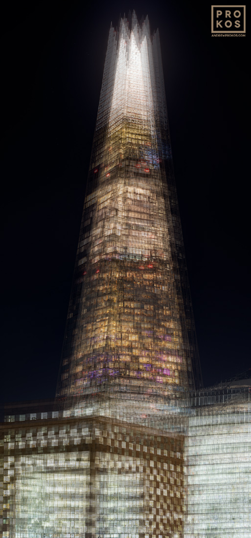 The Shard at Night - Multiple-Exposure Photography by Andrew Prokos