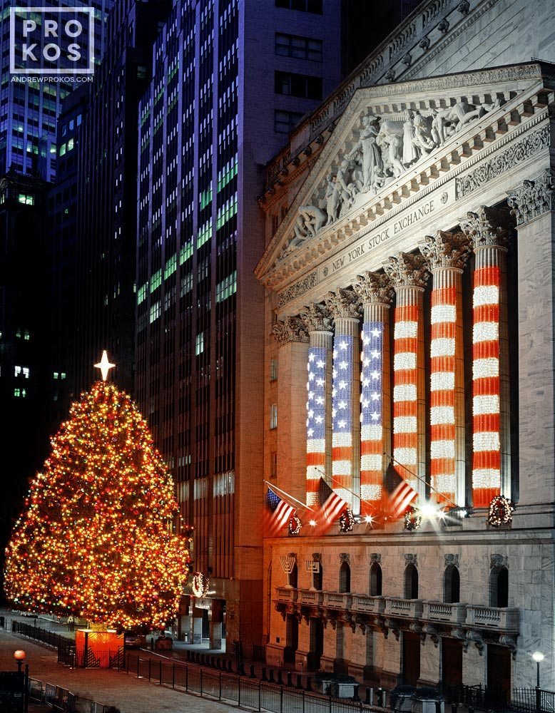 New York Christmas & Holiday Photos - Fine Art Prints by Andrew Prokos