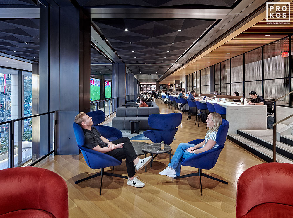 Penn 1 Balcony Lounge Interior II - Architectural Photography - PROKOS