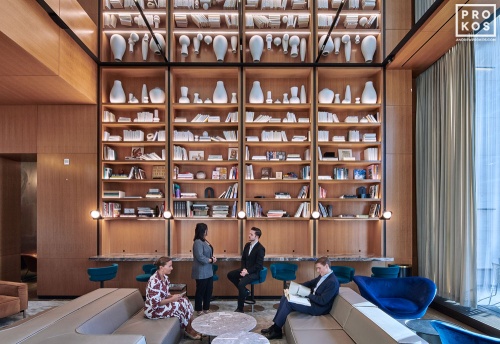 Penn 1 Library Interior I - Architectural Photography - PROKOS