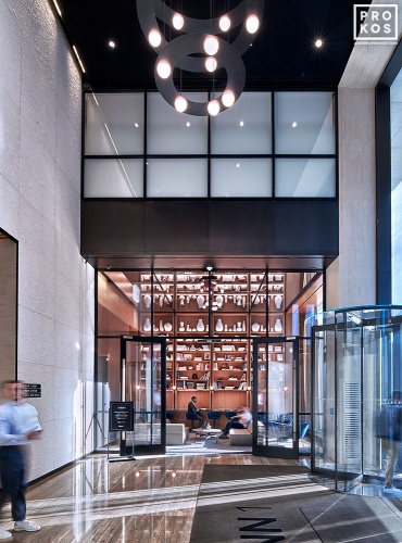 Penn 1 Library View III - Architectural Photography by Andrew Prokos