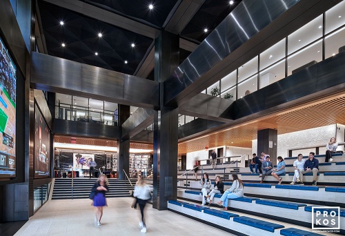 Penn 1 Social Stairs Interior I - Architectural Photography by Andrew ...