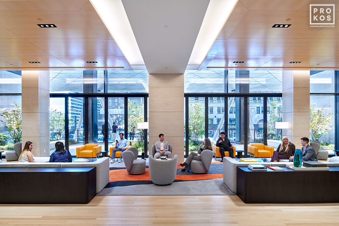Penn 2 Sky Lobby Interior II - Architectural Photography - PROKOS