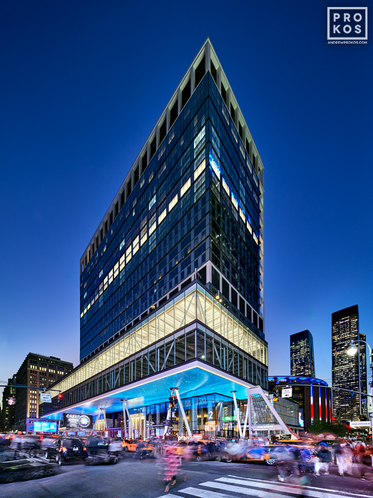 Penn 2 & Madison Square Garden at Dusk - Architectural Photo - PROKOS