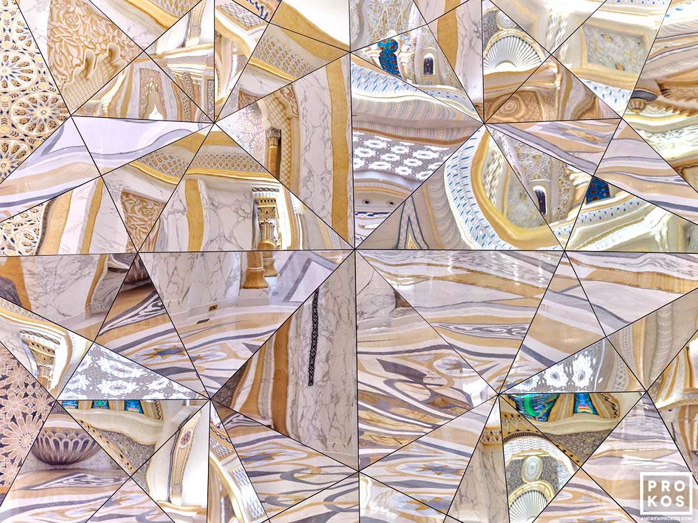 Palace Reflections #1 - Abstract Photography by Andrew Prokos