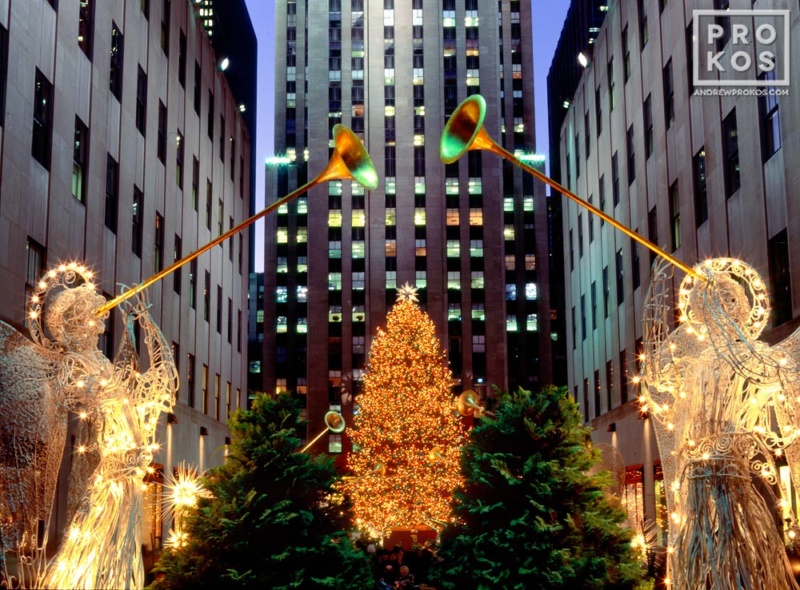 New York Christmas & Holiday Photos - Fine Art Prints by Andrew Prokos