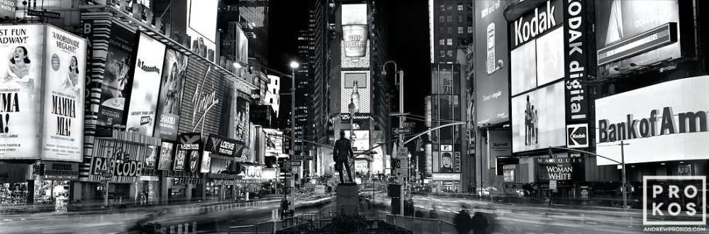 Times Square Photography - Framed Fine Art Prints by Andrew Prokos