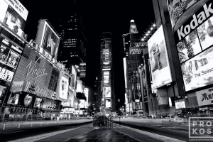 Panoramic View of Times Square at Dusk I - Fine Art Photo / Print by ...