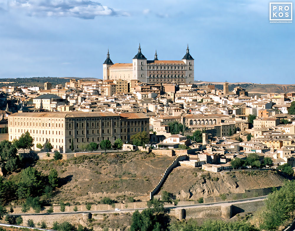 View of the Alcazar of Toledo I - Spain Photography by Andrew Prokos