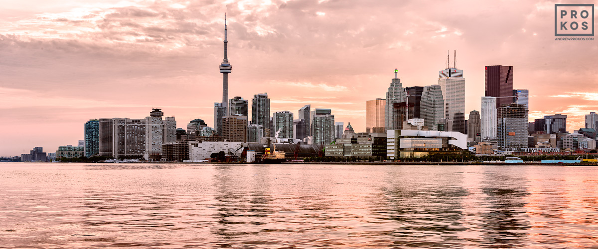 Toronto Sunset Wallpaper