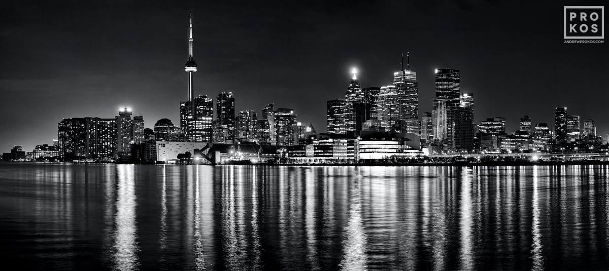 Toronto Skyline At Night