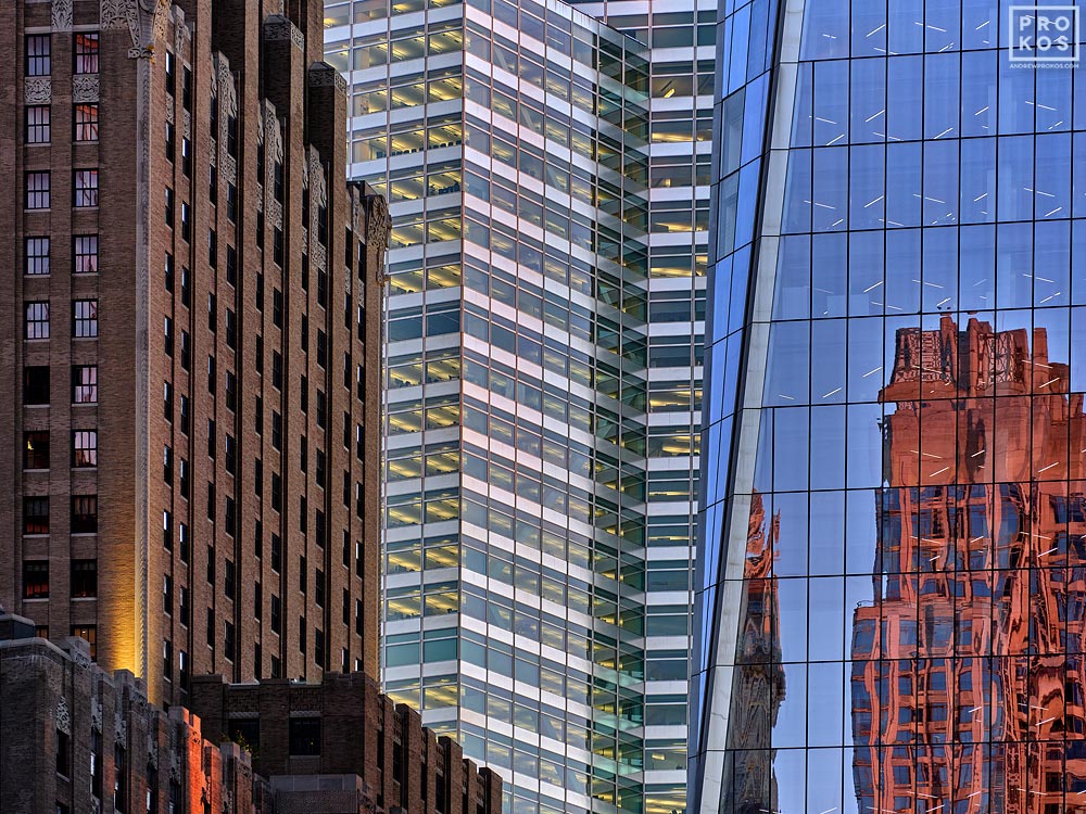 World Trade Center Facades - Architectural Photography Print - PROKOS